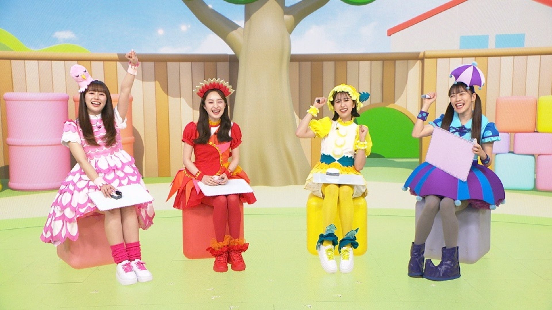 ももくろちゃんZ 「あそぼう！ぐーちょきぱーてぃー」#48 | Lemino(レミノ) - 映画・ドラマ・アニメや音楽・ライブが見放題 | ドコモの動画配信サービス