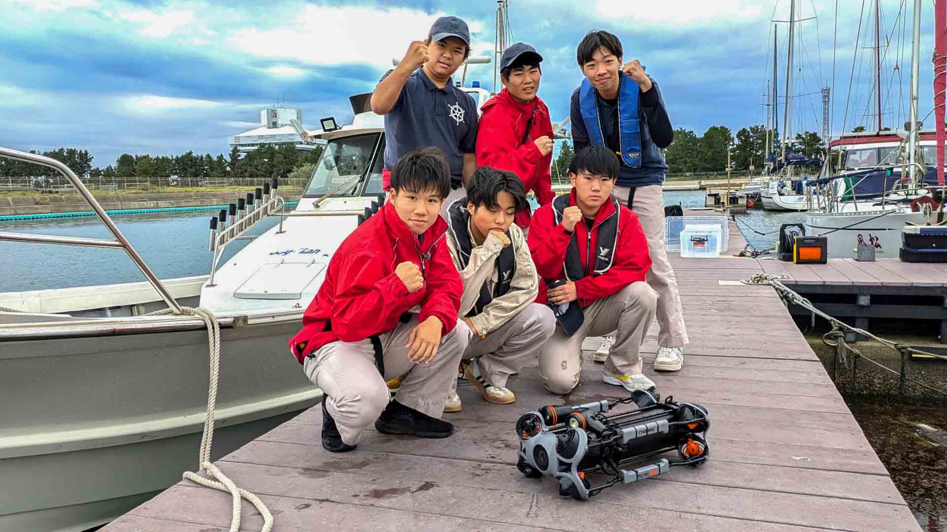 放課後をサボるな！ 15 水中ドローンで大発見！？境港総合技術高校海洋科に密着！【前編】 | Lemino(レミノ) - 映画・ドラマ・アニメや音楽・ライブが見放題 | ドコモの動画配信サービス
