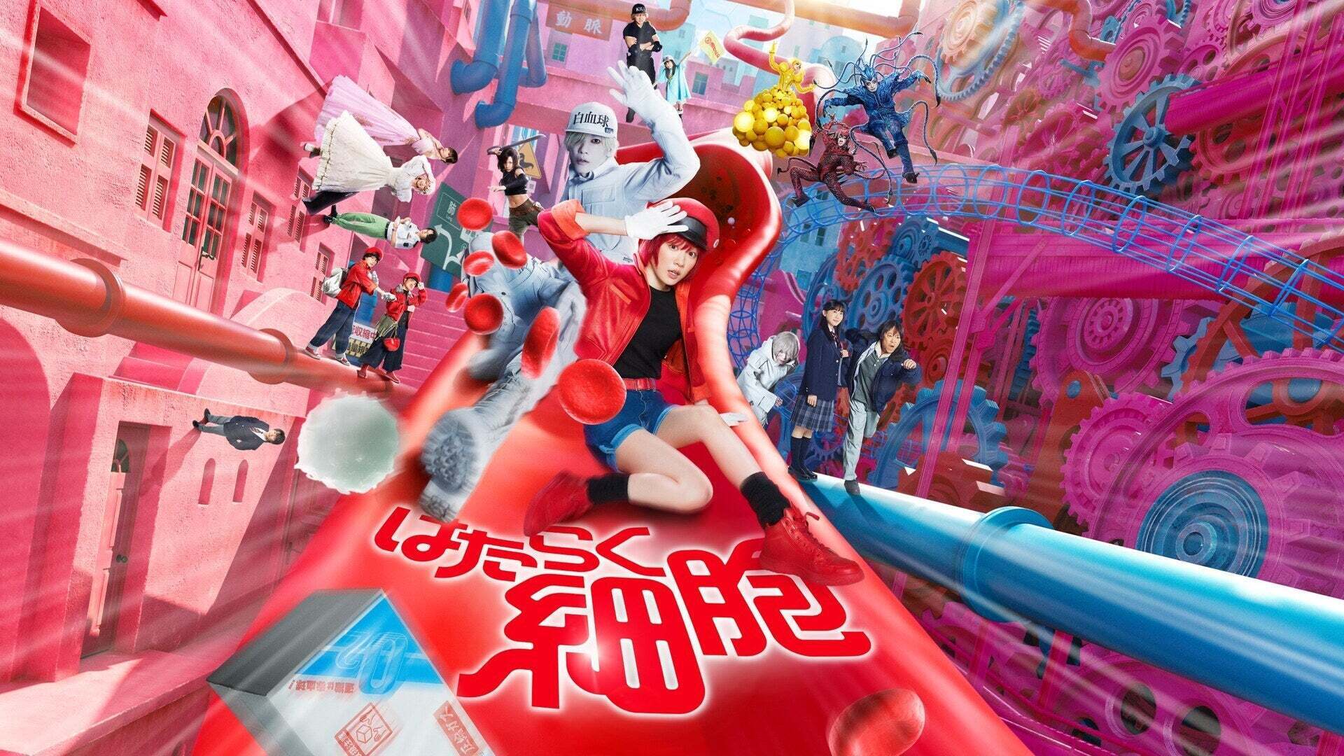 はたらく細胞 | Lemino(レミノ) - 映画・ドラマ・アニメや音楽・ライブが見放題 | ドコモの動画配信サービス