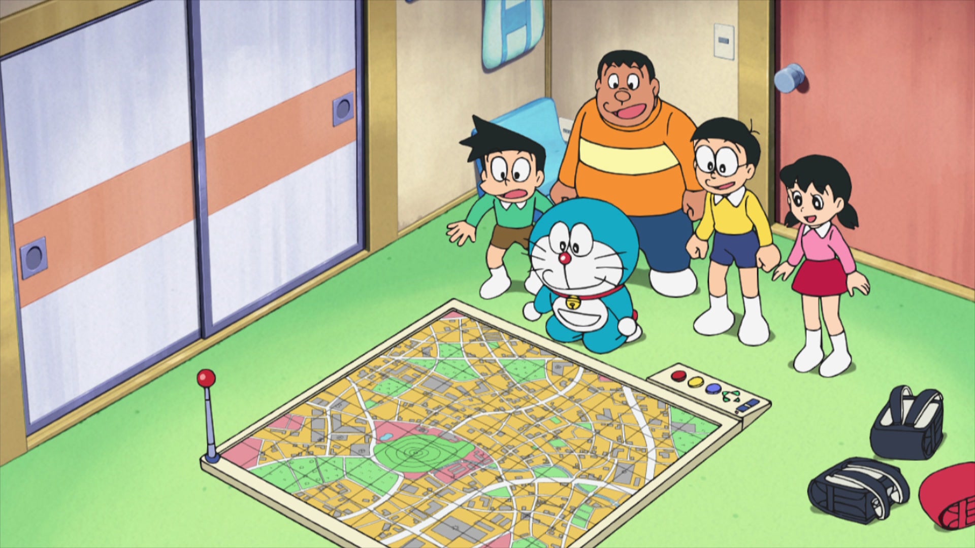 ドラえもん スリル満点！いれかえコースで猛レース | Lemino(レミノ) - 映画・ドラマ・アニメや音楽・ライブが見放題 | ドコモの動画配信サービス