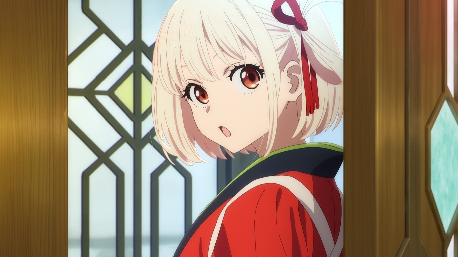 リコリス・リコイル Friends are thieves of time. 第1話 | Lemino(レミノ) - 映画・ドラマ・アニメや音楽・ライブが見放題 | ドコモの動画配信サービス