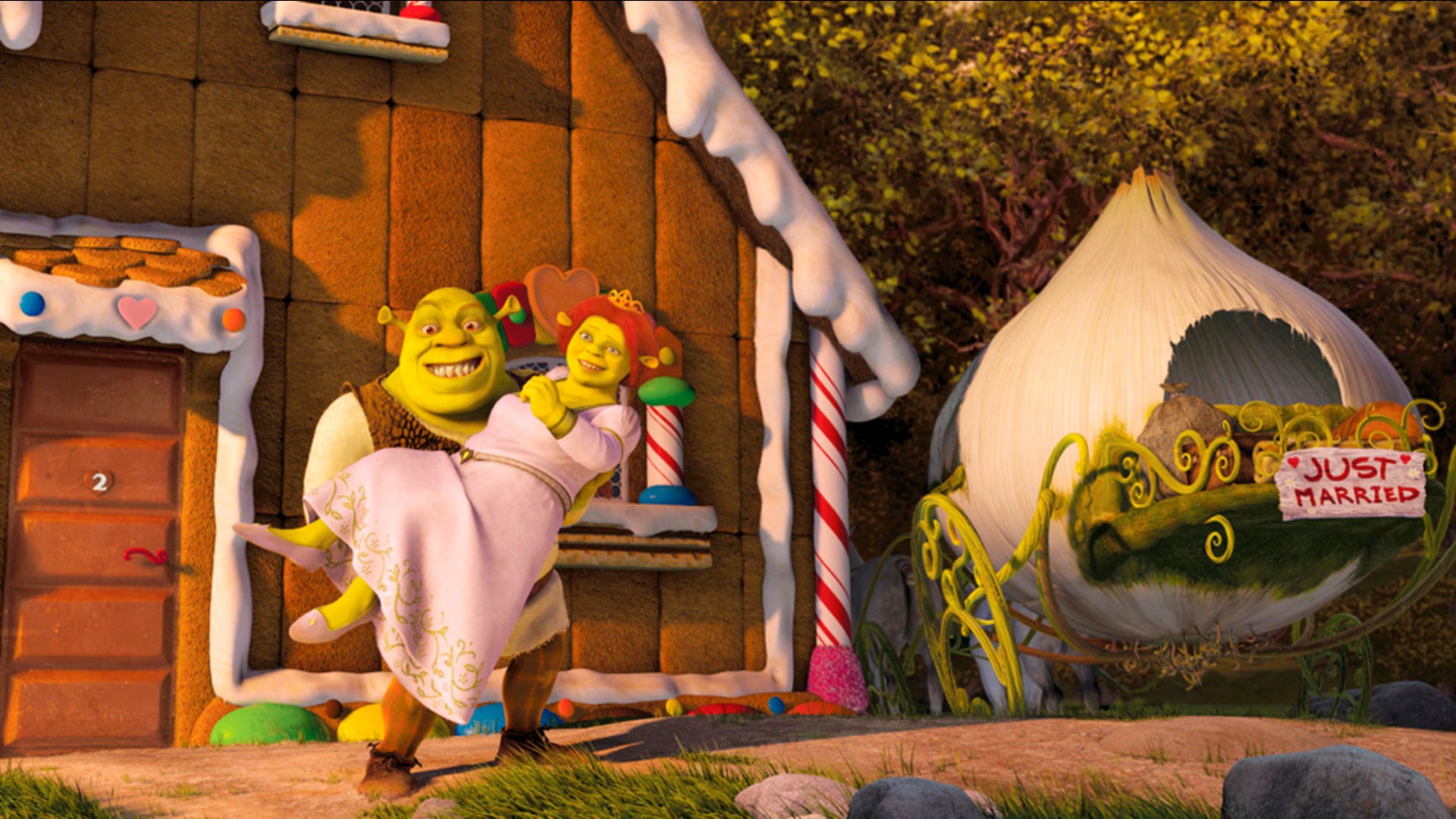 シュレック2 | Lemino(レミノ) - 映画・ドラマ・アニメや音楽・ライブが見放題 | ドコモの動画配信サービス